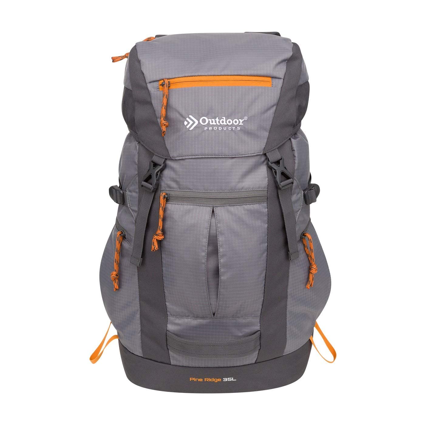 Outdoor Products Pine Ridge Daypack - Grey, l-XL 37.9 liters