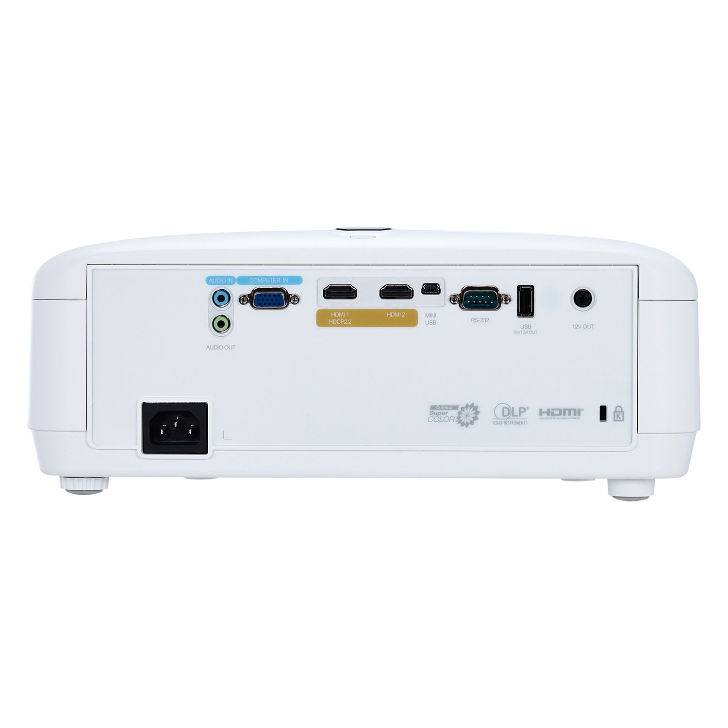 ViewSonic PX727-4K True 4K Home Theater Projector with Wide Color Gamut RGB Rec 709 HDR Support and Dual HDMI, Stream Netflix with Dongle