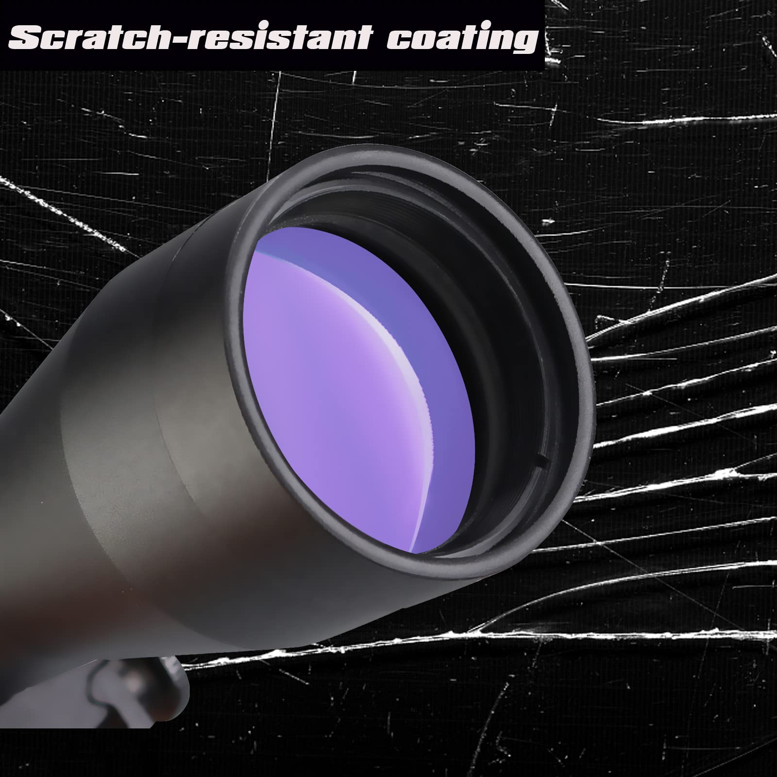 SVBONY SV175 Rifle Scope 4x32, Crosshair Reticle, Long Eye Relief Rifle Scope, Anti-scratch Layer Design, 20mm Free Mounts and Scope Cover Included