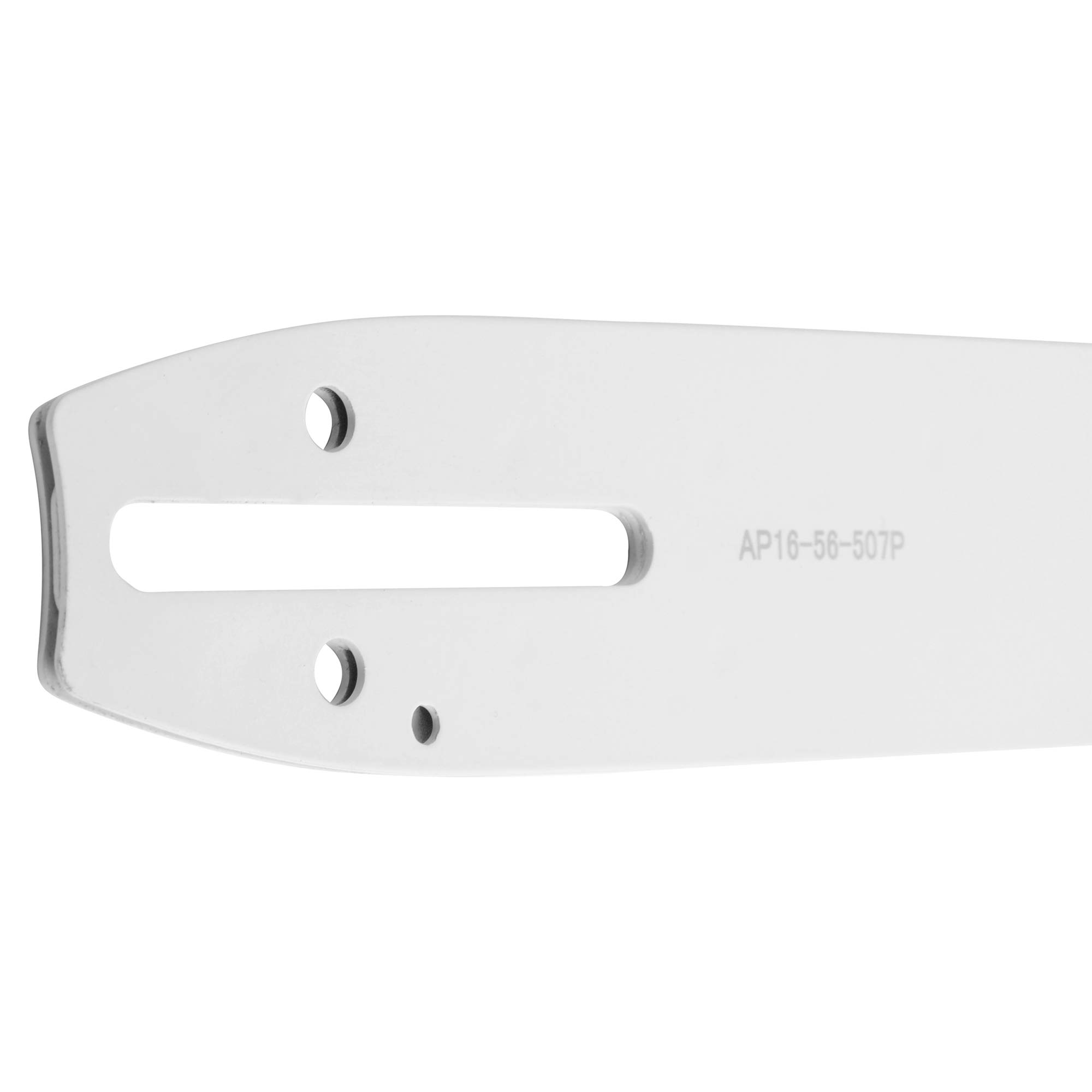 Replacement 16" Single Rivet Bar and 16" Semi Chisel Chain Combo for Echo CS-400 Chainsaw (16" Length, 3/8" Pitch, 0.050" Gauge, 56 Drive Links, 7 Sprocket Nose Tooth) 1 Bar 6 Chains