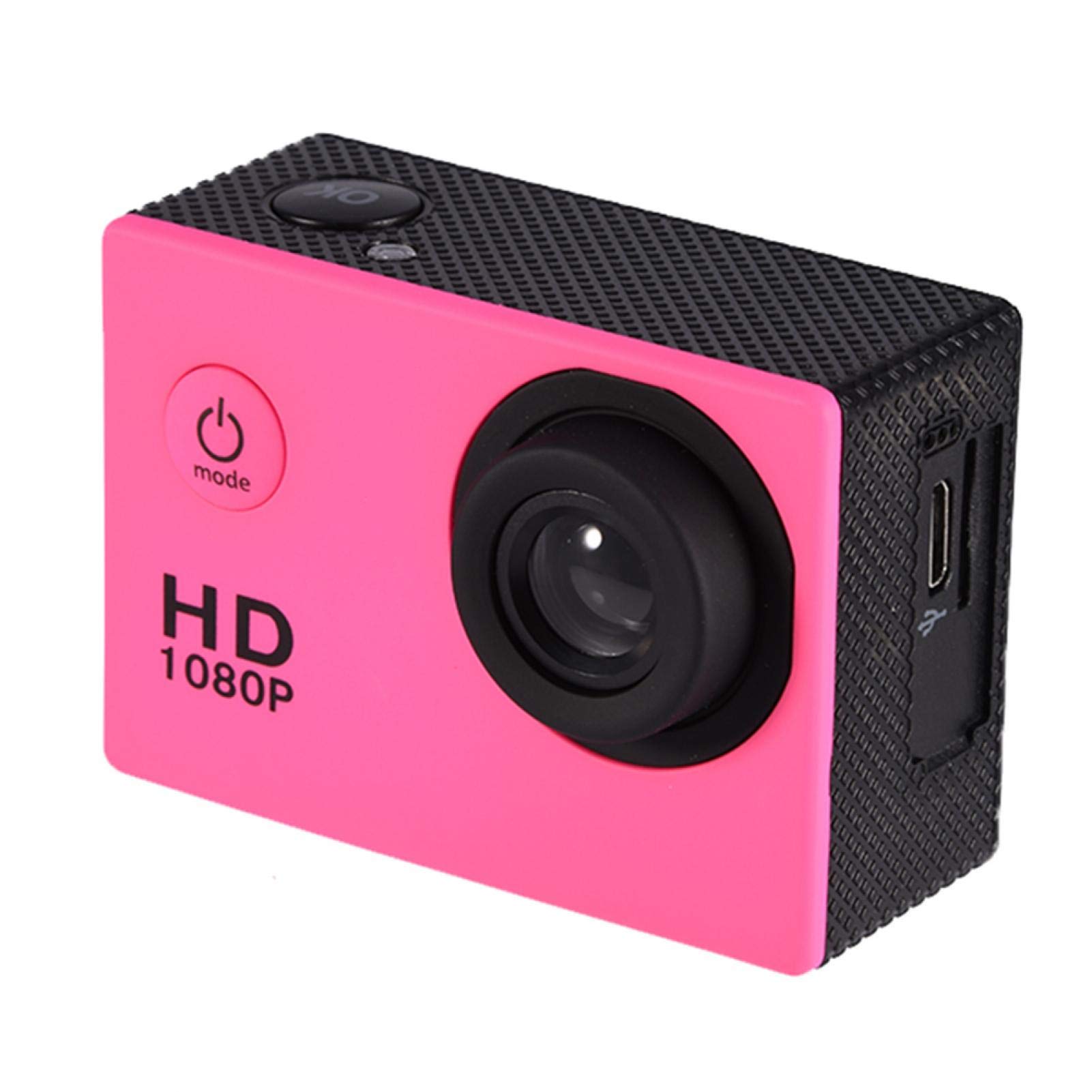 Sports Action Camera, 30M Underwater Waterproof Camcorder, 90 Degree Angle Camcorder with Mounting Accessories Kit()