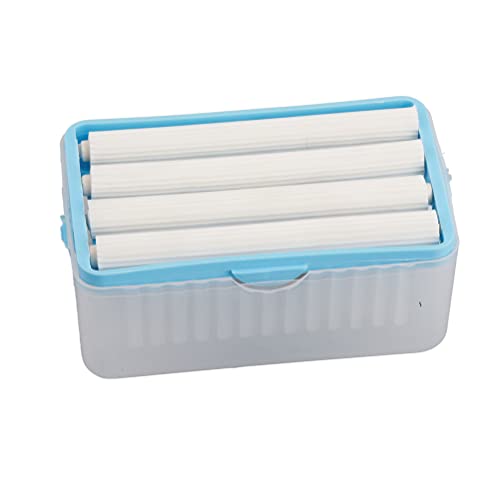 WBTY Multifunctional Box, Foaming Dispenser with Roller and Drain Holes, Bar Holder for Home Bathroom Kitchen Countertop Keep Dry & Easy to (Blue)