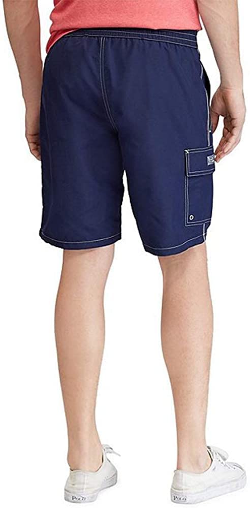 Polo Ralph Lauren Men's 8½-Inch Kailua Swim Trunk (Newport Navy, Small)