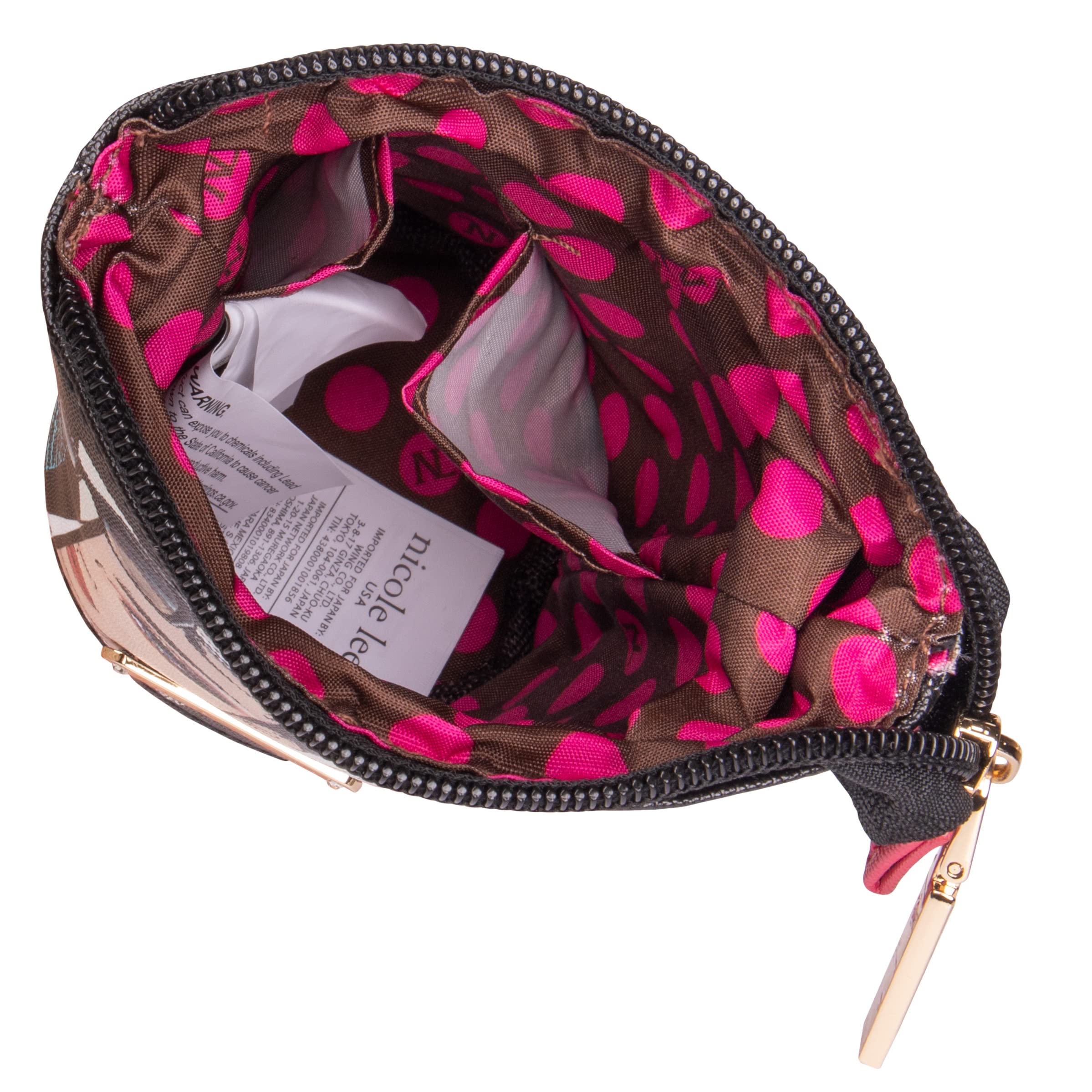 Nicole Lee Layered Makeup Cosmetic Brush Holder - Love Me Half