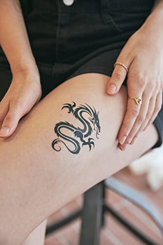 Sunnyscopa Printable Temporary Tattoo Paper for INKJET printer - US LETTER SIZE 8.5"X11", 10 SHEETS - DIY Personalized Image Transfer Sheet for skin - Custom Waterslide Decal Stencil Henna