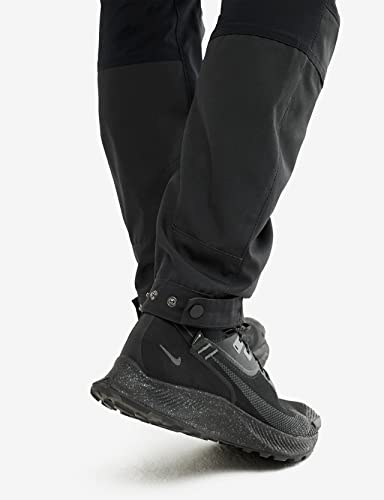 RevolutionRace Men’s RVRC GP Pro Pants, Durable and Ventilated Pants for All Outdoor Activities, Jet Black, S