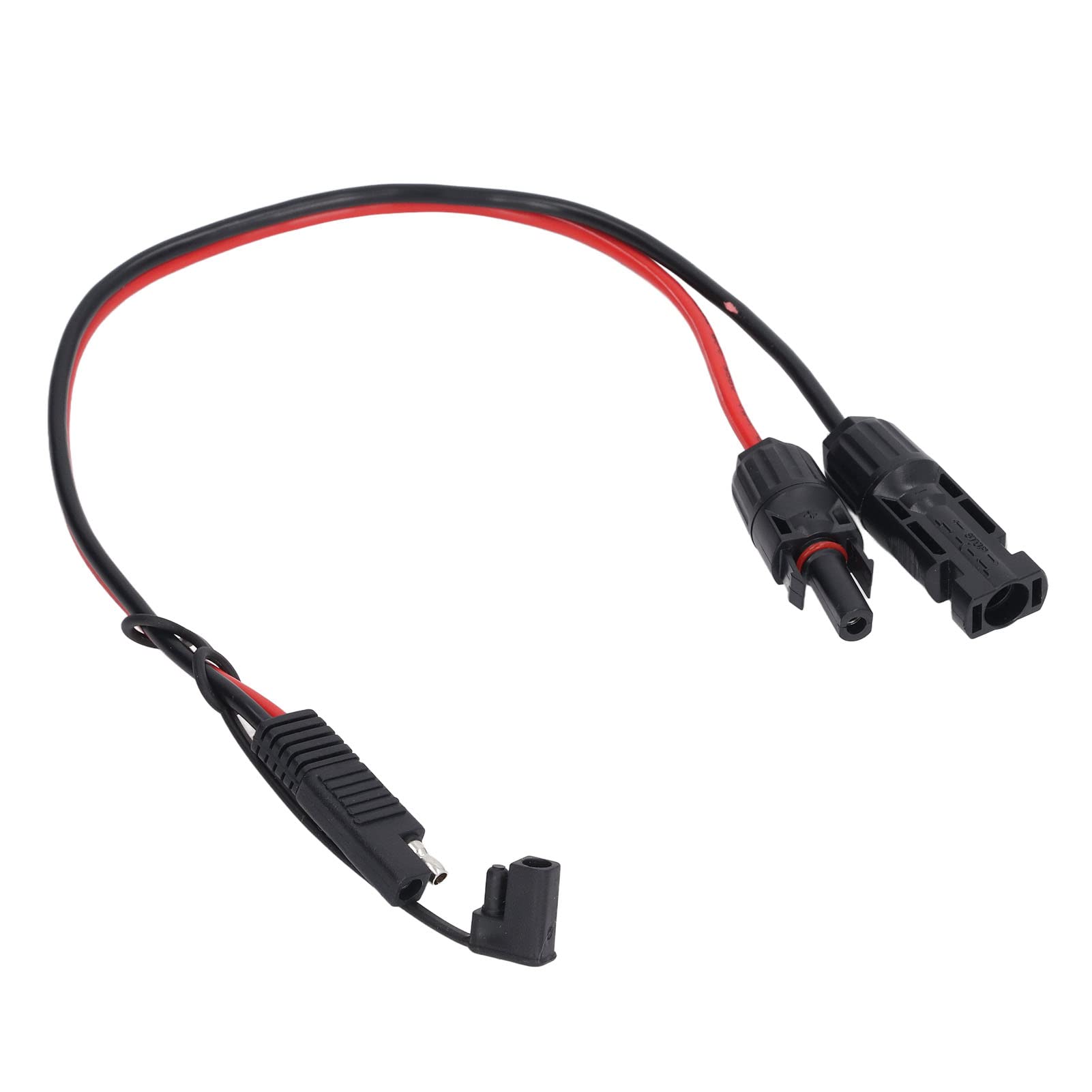 Sae Connector Cable Adapter Copper Pvc Adapter Cable Solar Panel Connector Cable with 12Awg Connection Cable Extension Cable Cord Wire Rope Cord Connector Solar & Wind Power Parts & Accessories
