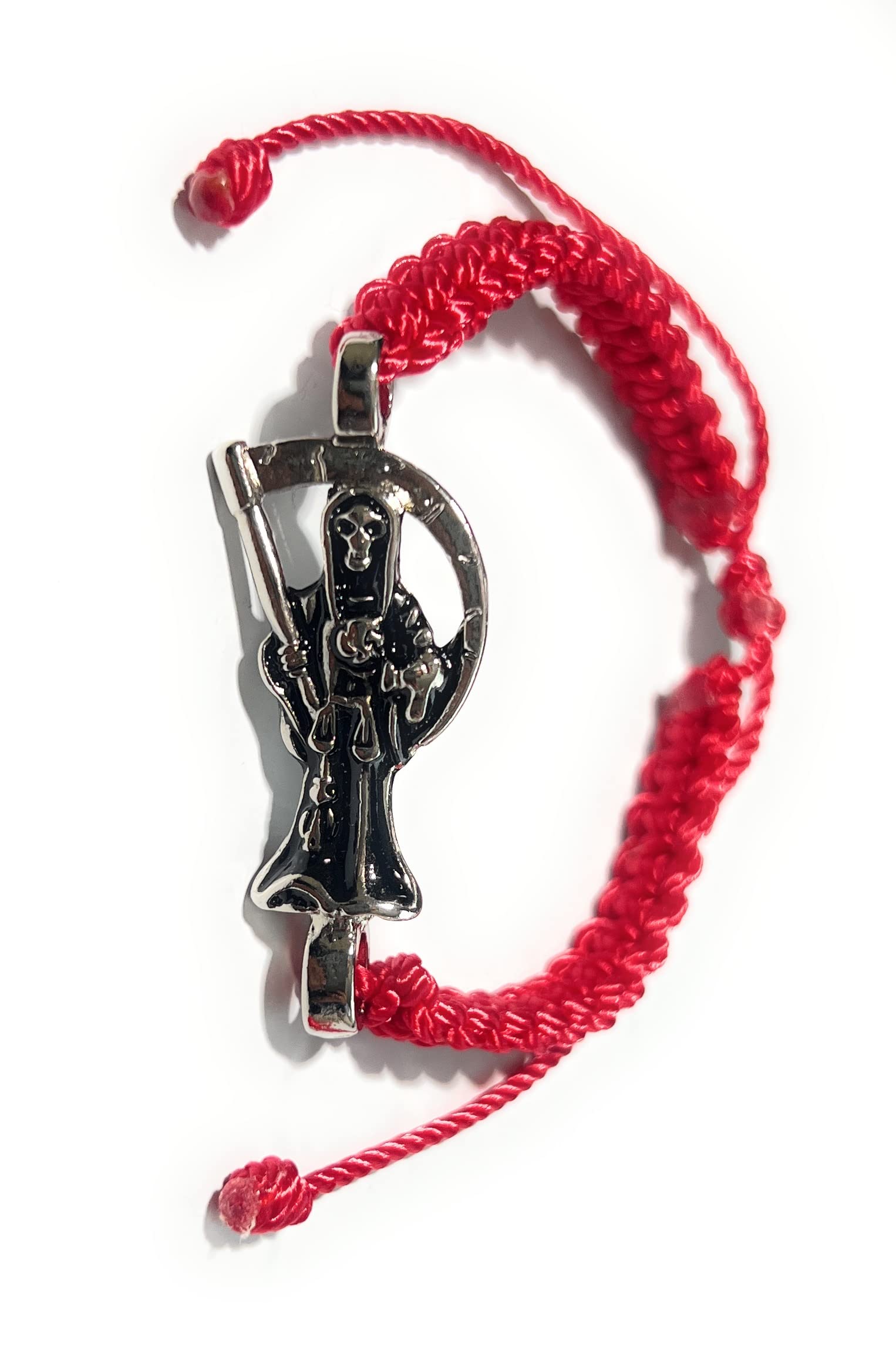 Red Thread Bracelet Pulsera Roja de hilo de la Santa Muerte