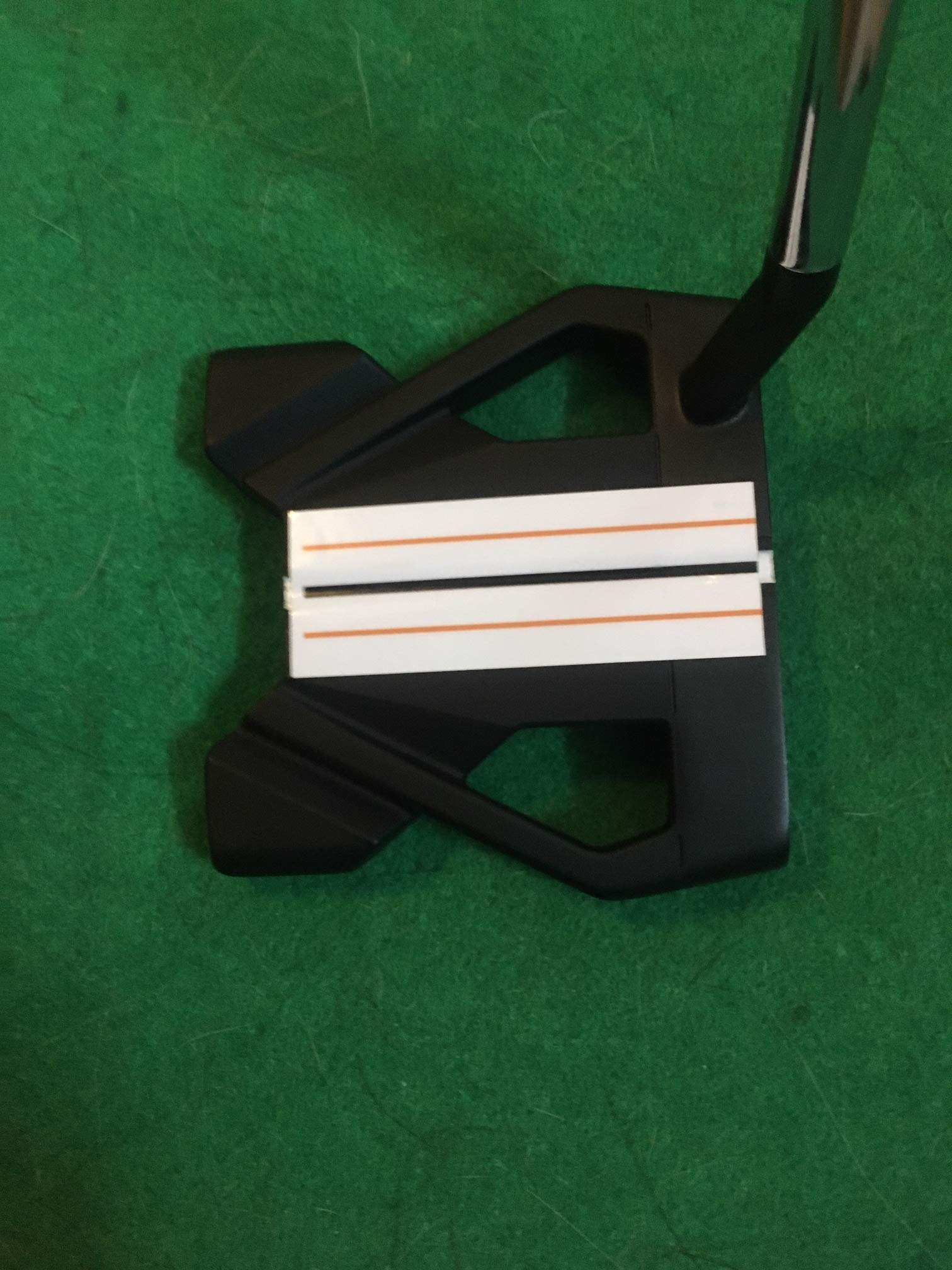 Sticker for Golf Putter, 3 Lines Alignment (Triple Track) (Magenta and Purple, 1 Pack)