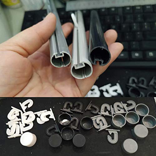 Sum-elyn New Hanging Hook PVC Hooks Home Decor Wall Poster Scroll Hooks 10 Piece (2 cm/per Piece)