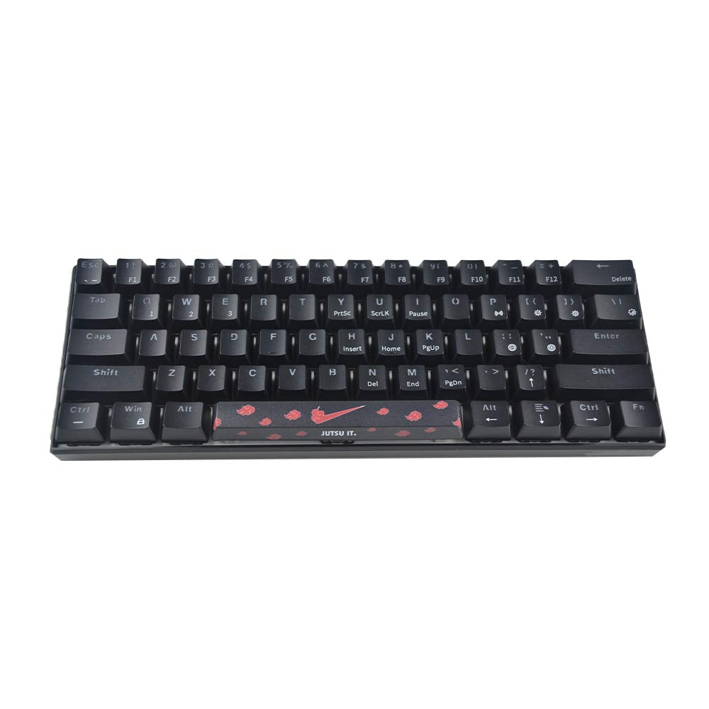 RICKONS Keycap 6.25u Space Bar for Cherry Switch Mechanical Gaming Keyboard with Key Puller (Naruto 9)