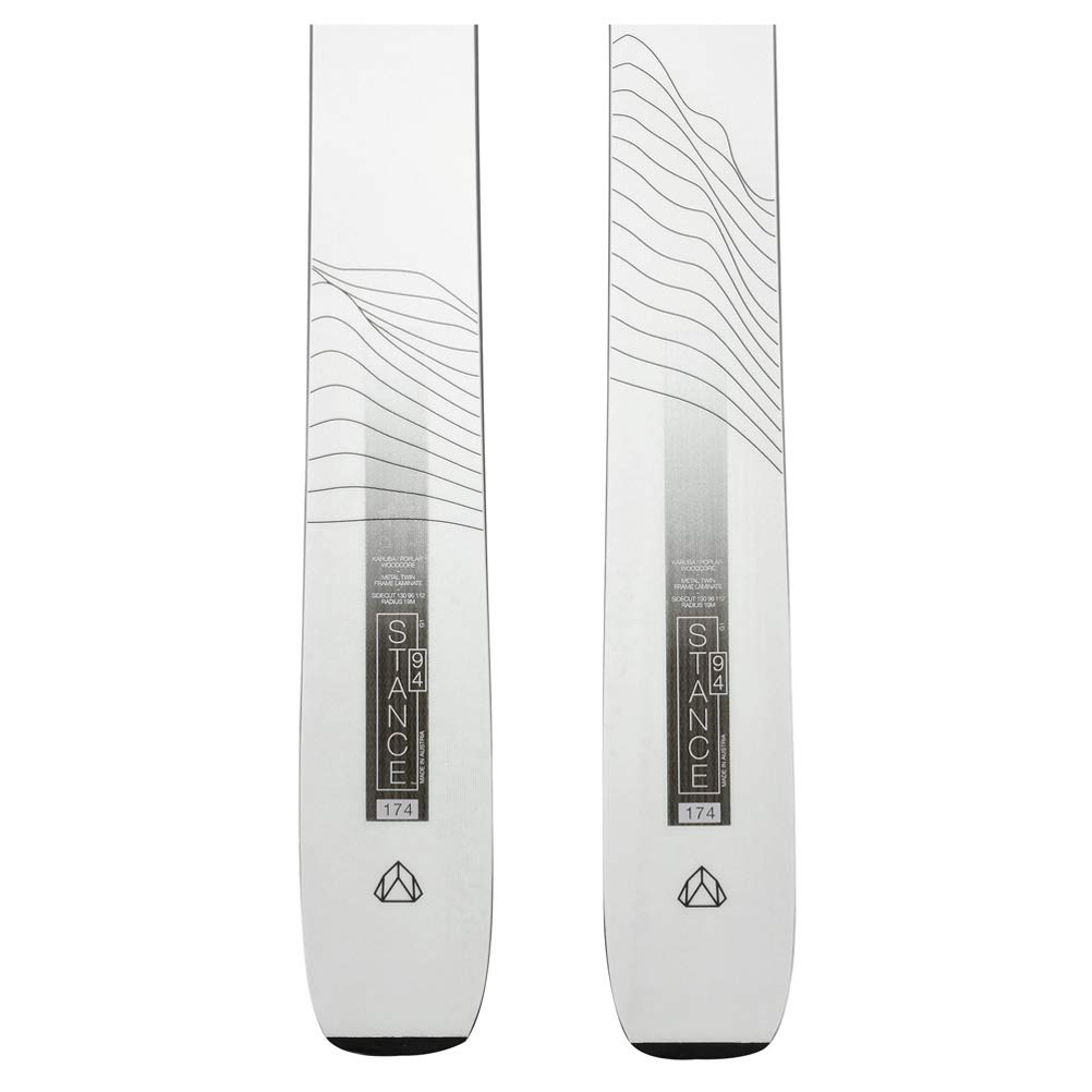 Salomon Stance 94 Womens Skis White/Black Sz 161cm