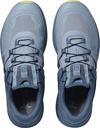 Salomon Ultra W/PRO Trail Running Shoes for Women, Ashley Blue/Copen Blue/Charlock, 8