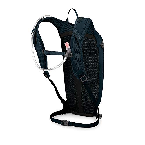 Osprey Siskin 8L Men's Biking Backpack with Hydraulics Reservoir, Slate Blue
