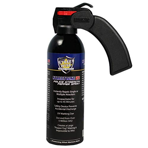 New Police Strength Streetwise 23 Pepper Spray 16 oz PISTOL GRIP