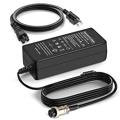 Onadrive 24V 1.5A 36W Electric Scooter Battery Charger for Razor E100 E200 E200S E300 MX350 E125 E150 E175 E200 E225 E325 E325S E500 PR200 MX400 Pocket Mod,Sports Mod,Dirt Quad-3-Prong Inline