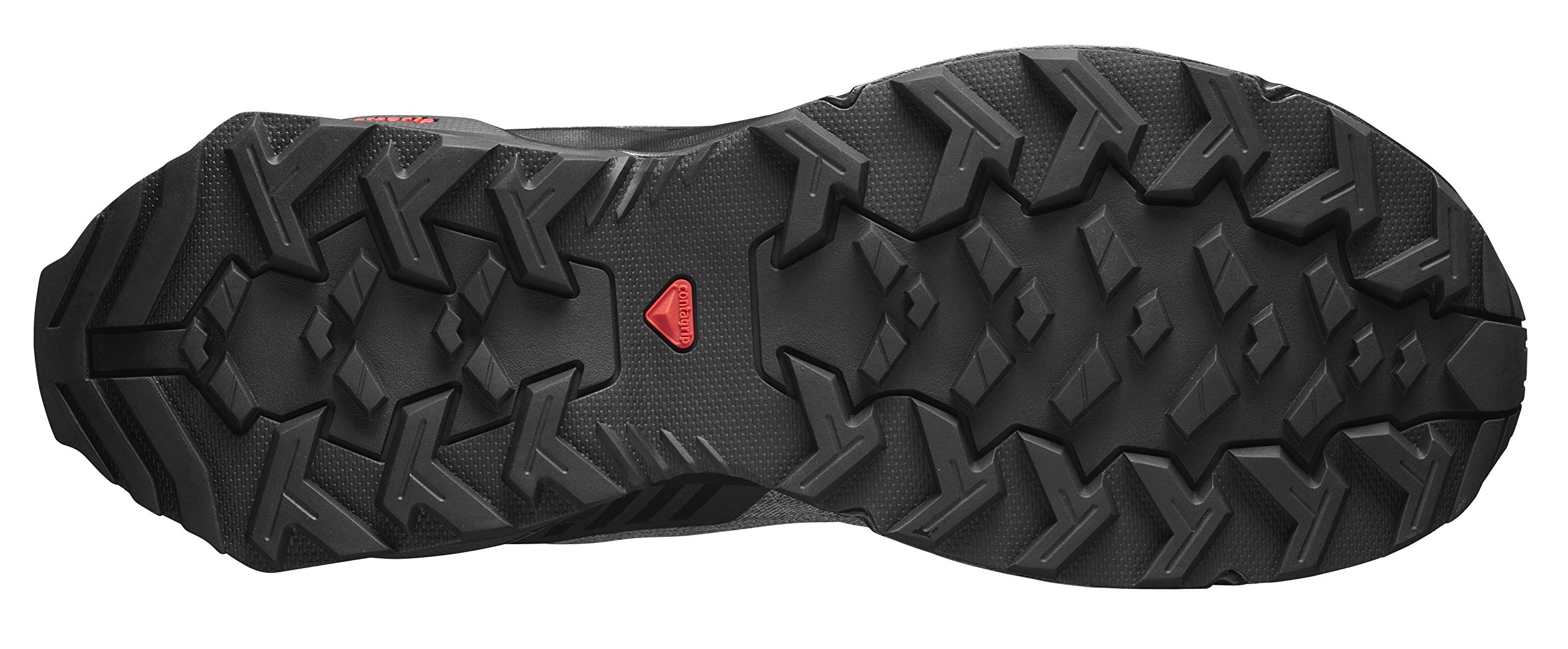Salomon X Reveal Chukka CLIMASALOMON Waterproof Winter Boots for Men Snow, Black/Black/Gargoyle, 10