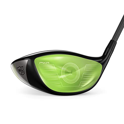 Wilson Staff Launch Pad 2 Driver Golf Club - Men's Right Handed, Graphite, Regular Flex, 10.5 Loft,Black/Green
