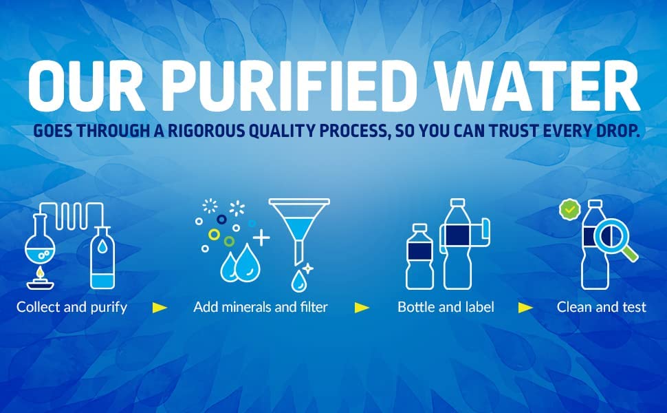 Pure Life Purified Mineral Water, 16.9 fl oz 24 pack (3 cases)
