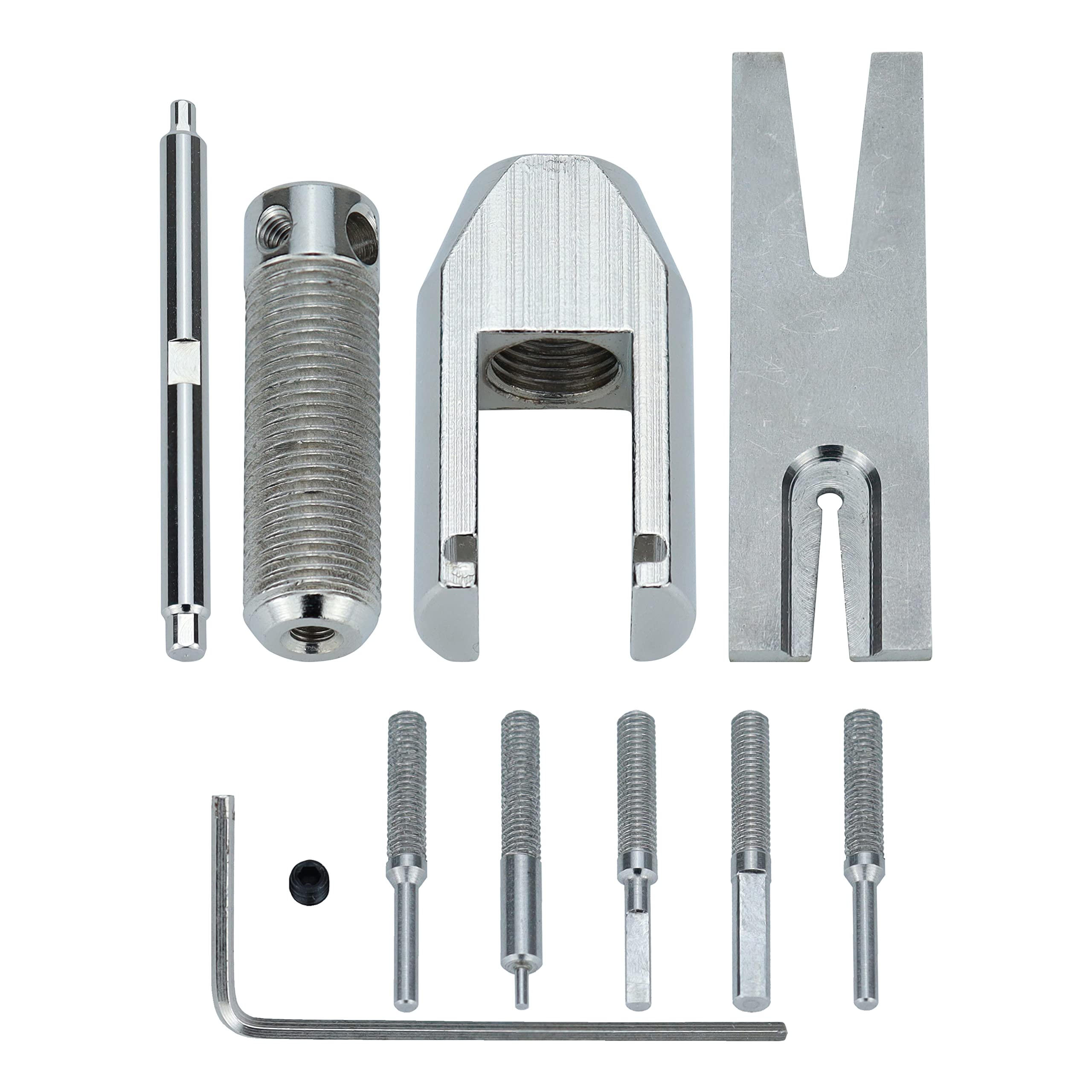 Stainless Steel Motor Gear Pinion Puller Remover Tools Set for RC Car Helicopter Boat Motor Pinion Parts Upgrade Repair Replacement Tool
