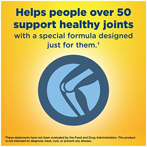 Nature Made Triple Flex 50 Plus Triple Strength with Glucosamine and Chondroitin, Dietary Supplement for Joint Support, 120 Caplets, 60 Day Supply