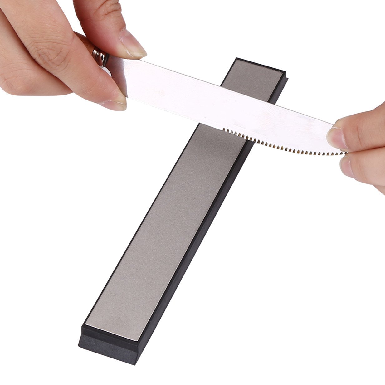 Portable Sharpening Stone Diamond Whetstone Kitchen Sharpener Knife Grinding 300# 600# 1000# Grit (300#)