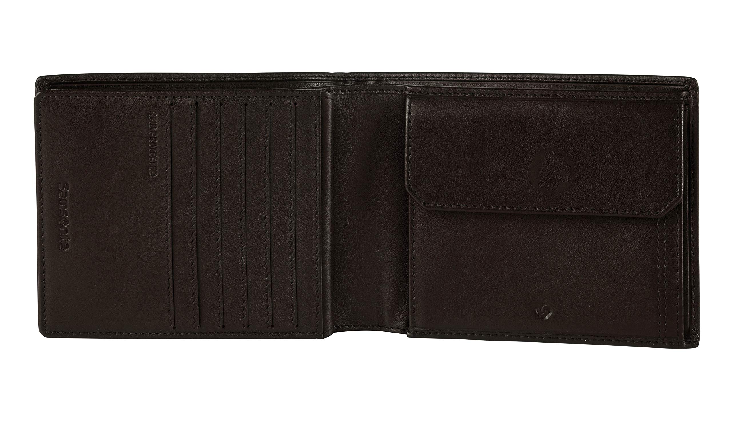 Samsonite Men's Travel Accessories Wallet, Marron (Marron Bony), 10.4 x 1.5 x 12.5 cm