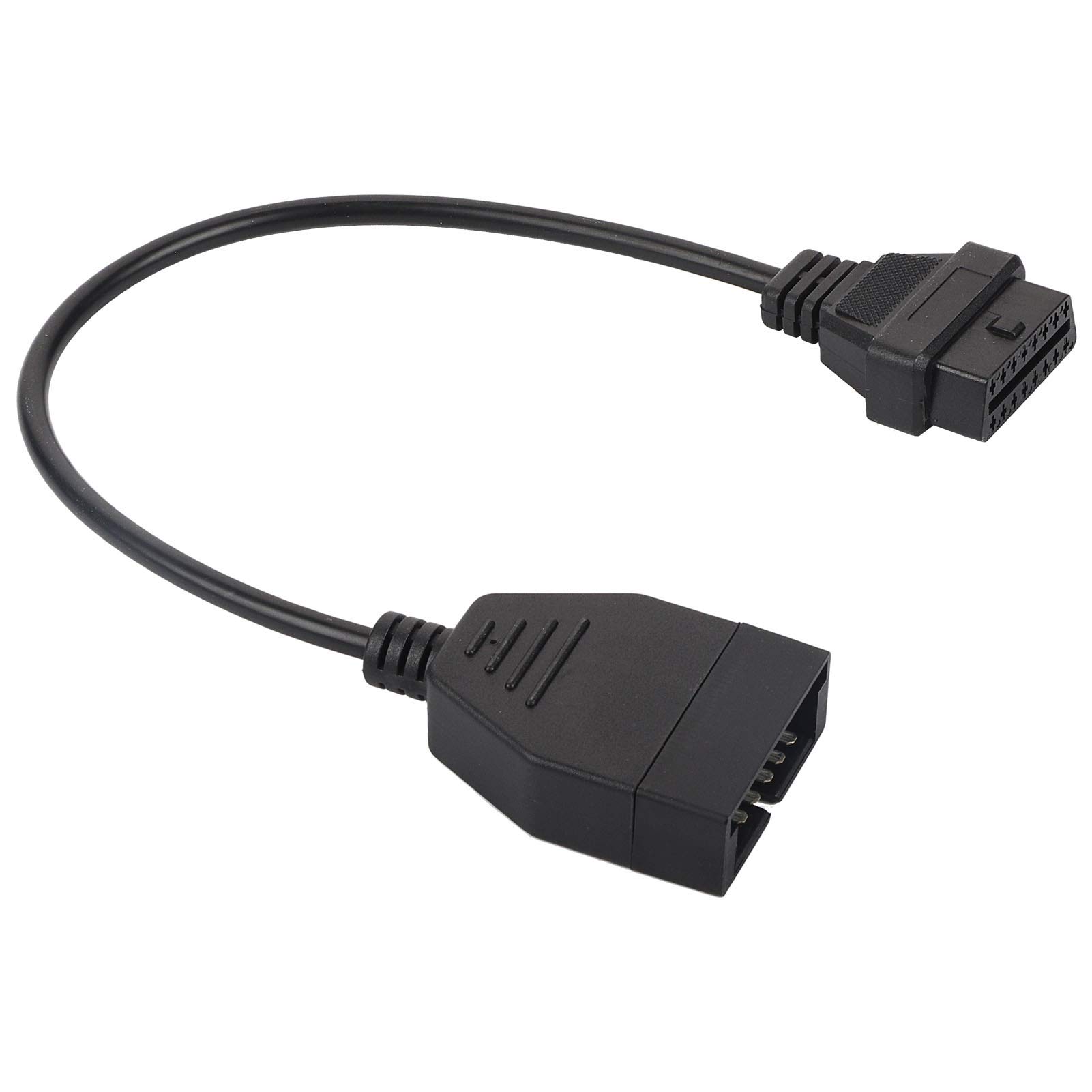 OBD1 12 Pins to OBD2 16 Pins Adapter Cable for GM Diagnostic Tool Adapter Scanner Cable 12pins Male Connector OBDII 16pins Female Connector