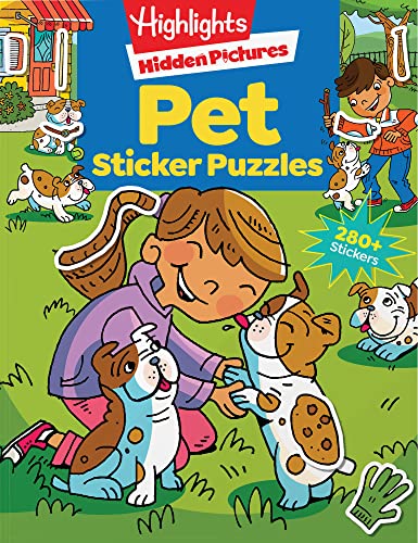 Pet Sticker Puzzles (Highlightsโข Sticker Hidden Picturesยฎ)
