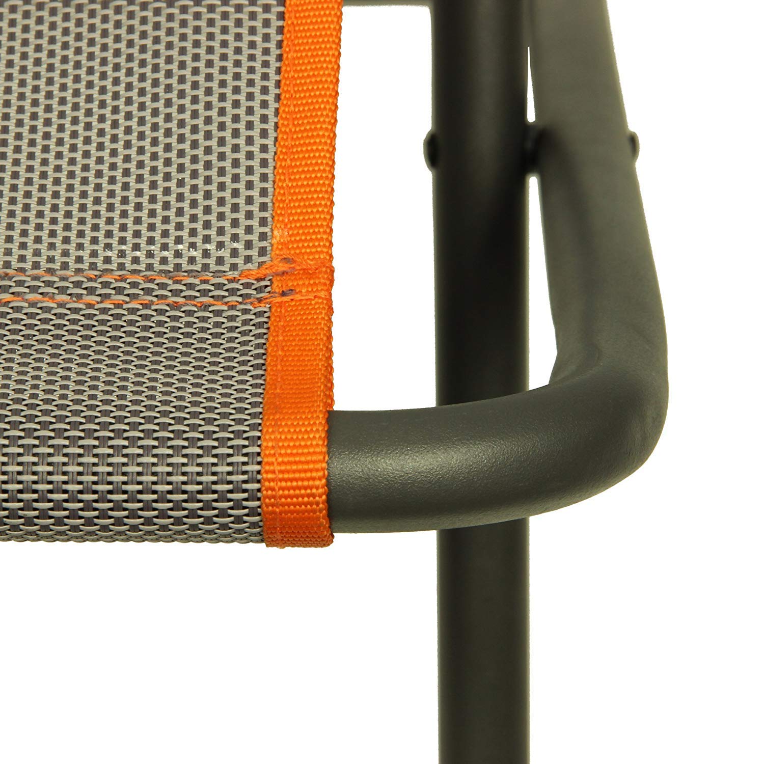 Portal Outdoor Unisex's Kim Camping Stool Table, Charcoal/Orange, One Size