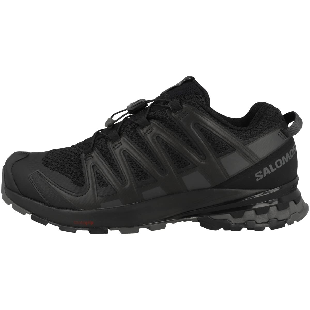 Salomon Men's Xa Pro 3D V8 Trail Running Shoes, Black/Black/Magnet, 11.5 Wide