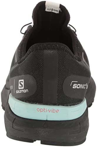 Salomon Unisex Sonic 4 Gore-TEX Running Shoes Road, Black/White/Black, 10 US Men