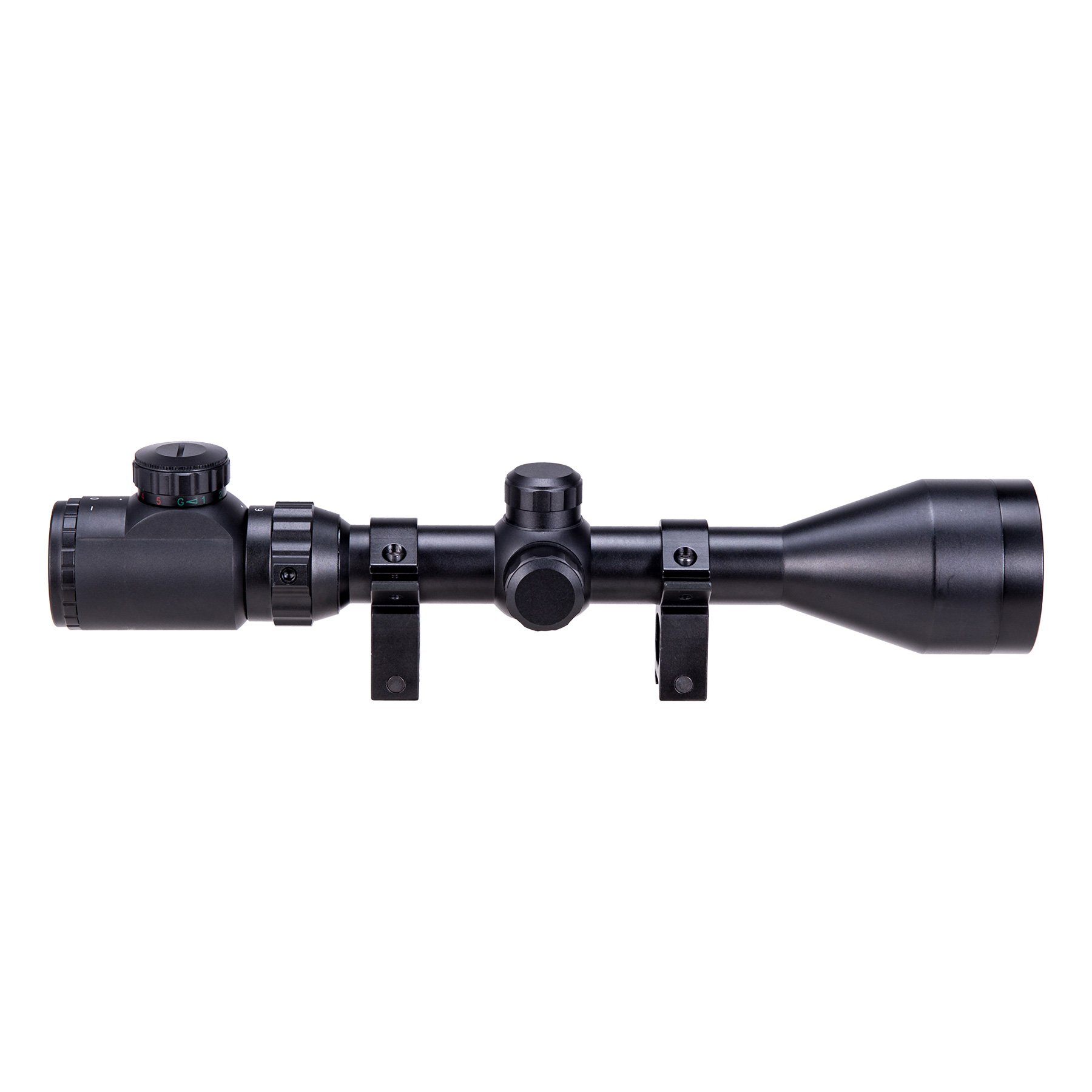 Pinty 3-9x50 Red Green Rangefinder Illuminated Optics Sight Scope Hunting Rifle Scope