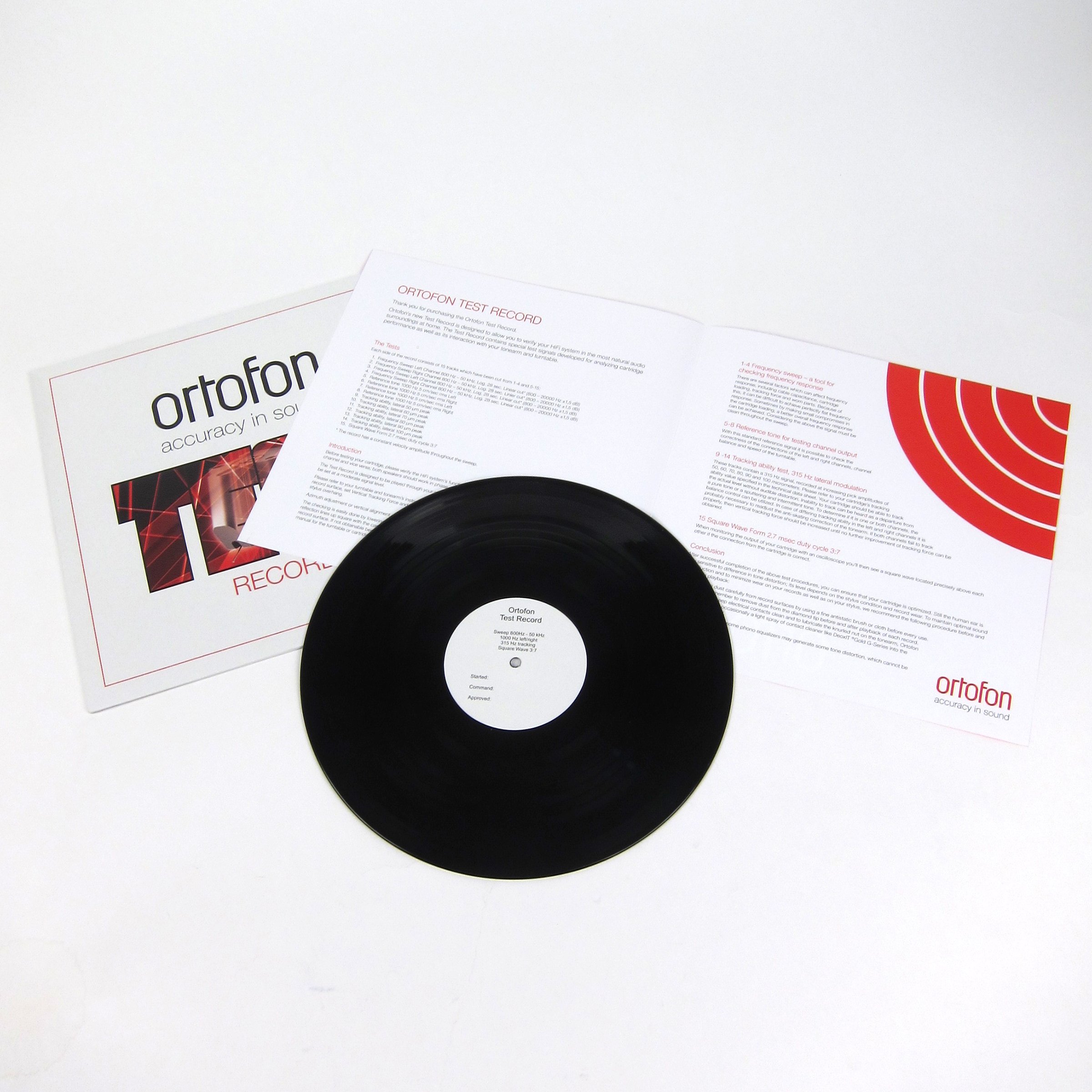 Ortofon: Test Record Vinyl LP
