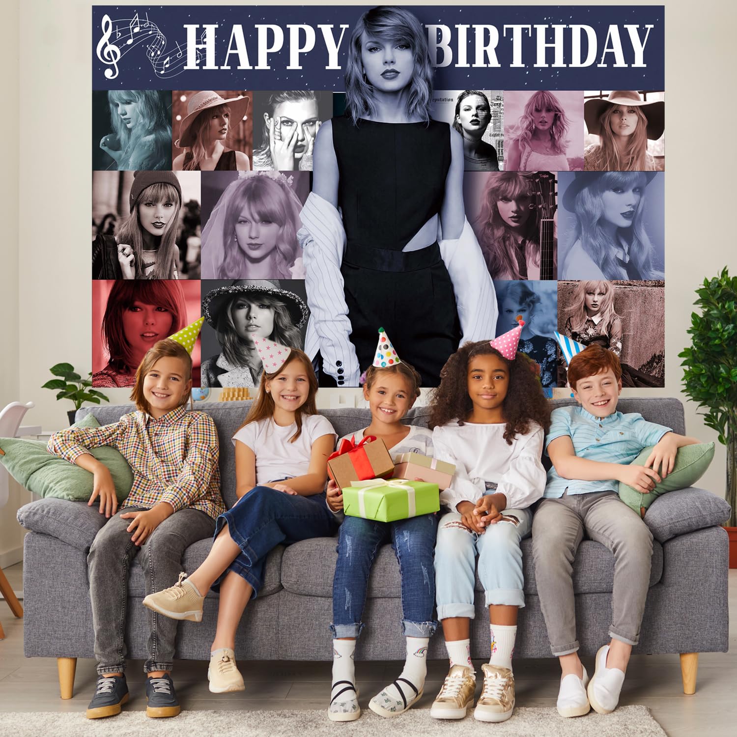 Singer Birthday Party Decorations, Singer Birthday Banner Backdrop, Popular Singer Party Decorations