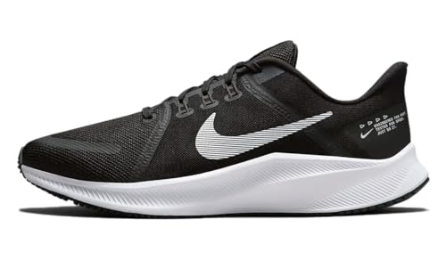 Nike Men's Quest 4 Platform Running Shoes, White/Multi-Color, 10.5 M US
