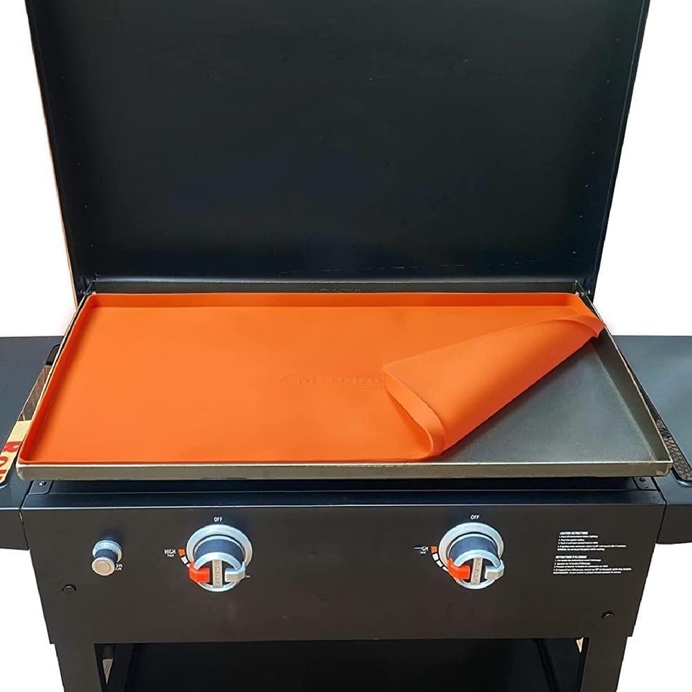 Noah's Silicone Mat, Accessories for Blackstone Griddle: Unparalleled Defense Against Stains and Corrosion/Food-Grade, Reusable Silicone Material, 36 Blackstone Griddle Cover.
