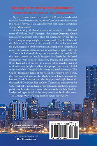 Nobody Cares and What I Did About It! The Red Wemette Story of the Chicago OIutfit