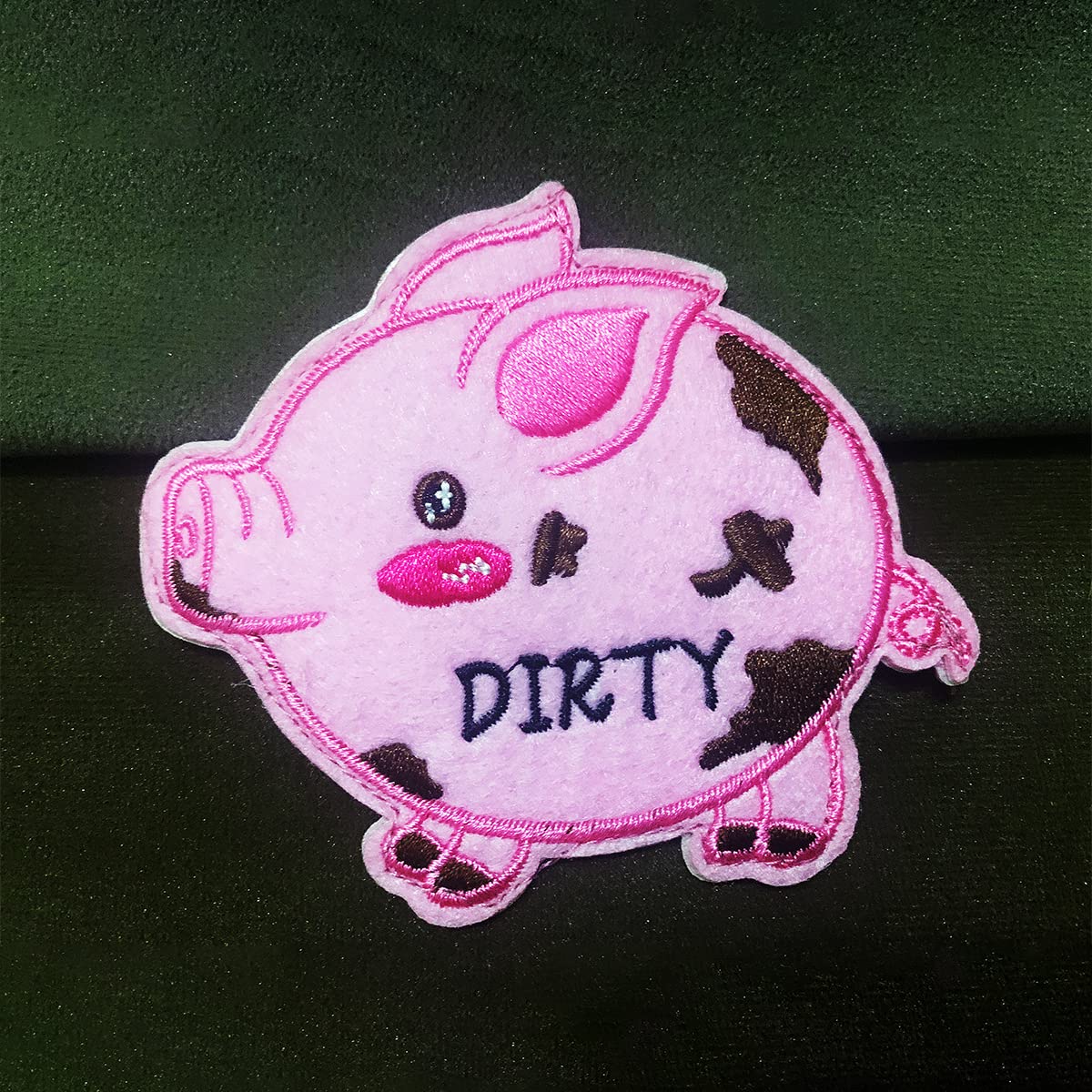 Handmade Felt Piggy Clean Dirty Magnet for Dishwasher, Oxepleus Funny Dishwasher Magnet Clean Dirty Sign, Double Sided Strong Kitchen Flip Indicator
