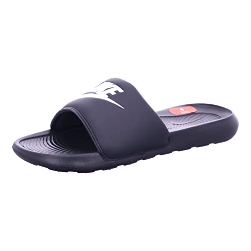 NIKE Men's Victori One Slide Trail Running Shoe, Black White Black, 9
