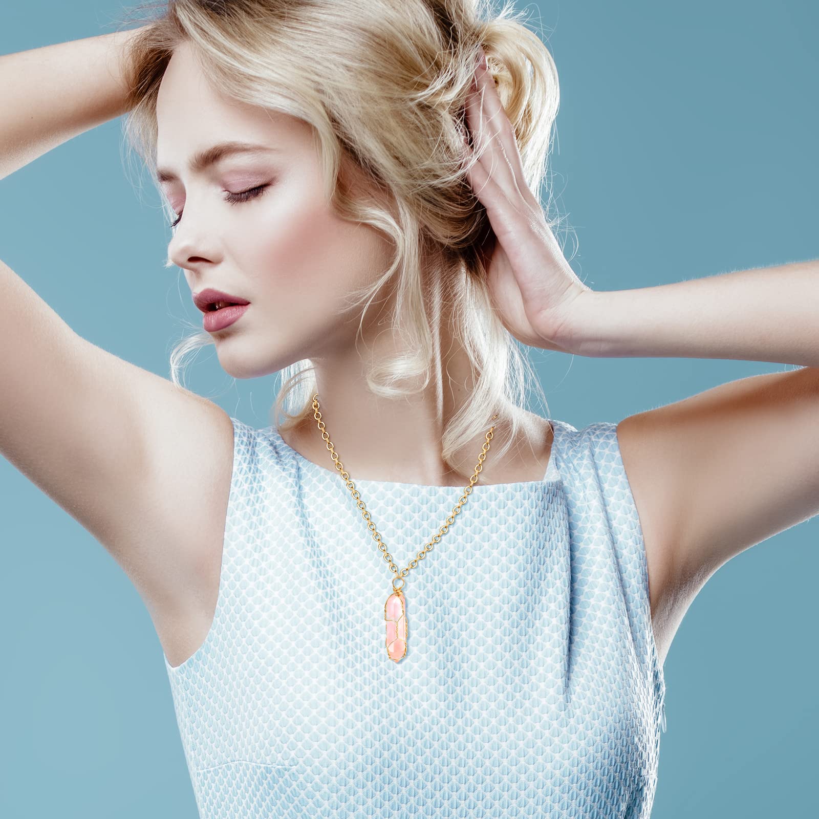 WINSENET Crystal Necklaces For Women