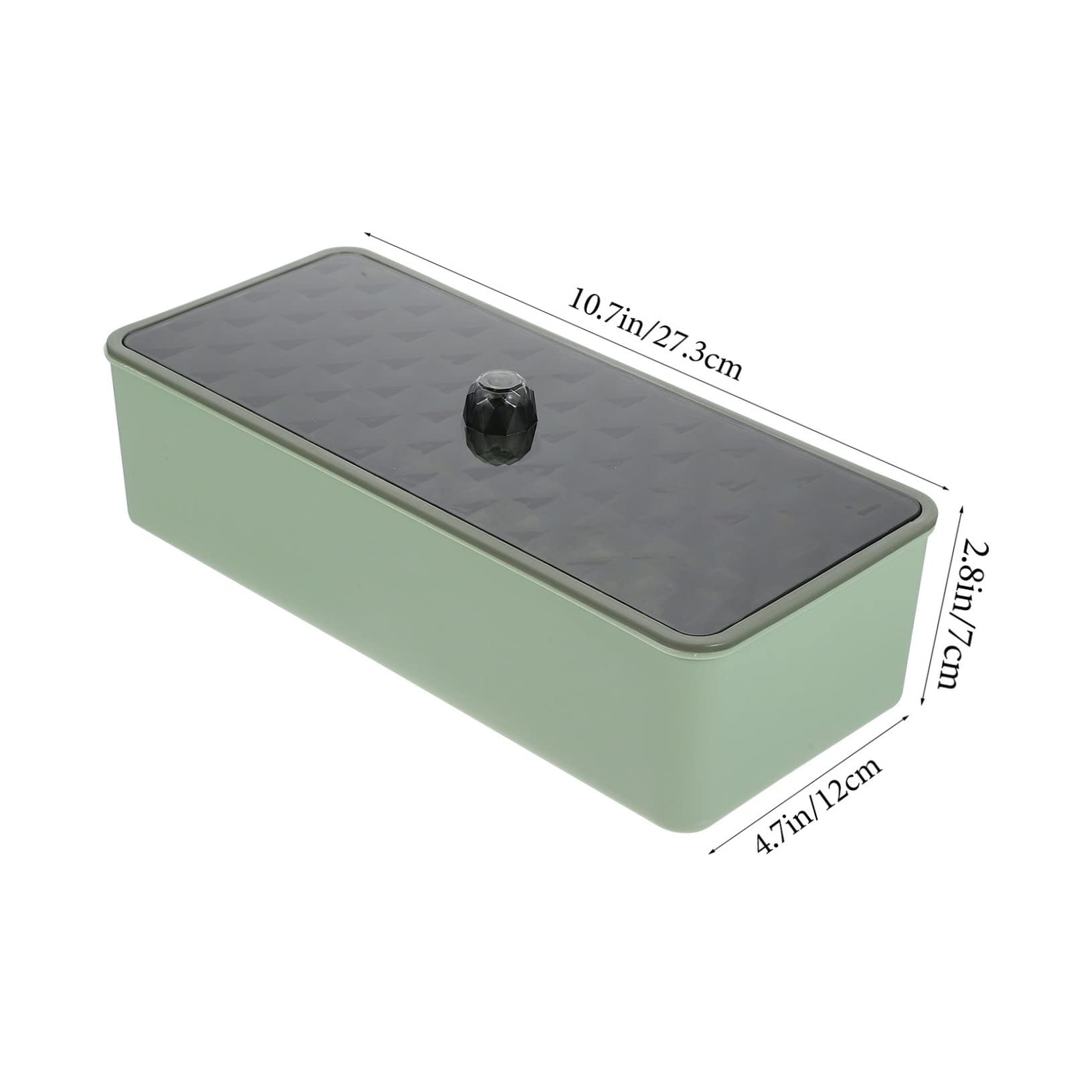 Zerodeko Diamond Cutlery Box utensil tray spoon organizer for kitchen drawers silverware tray flatware organizer plastic cutlery delicate cutlery organizer - clamshell drain box pp