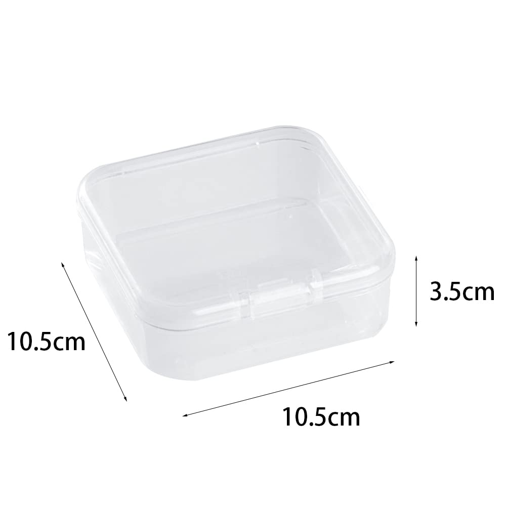 Tackle Box Organizer,Reusable Jewelry Organizer Box for Earrings Storage(Transparent Plastic)Gift Storage Bags with Drawstring(Black,Blue,Grey),Traveling Storage Organizers Pouch Box Kit(4Pack)