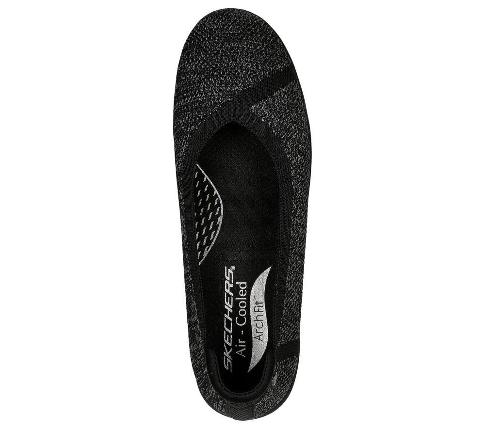 Skechers Woman Arch Fit Cleo Sport Slip On 158538 (11) Color Black/Charcoal US Size 11
