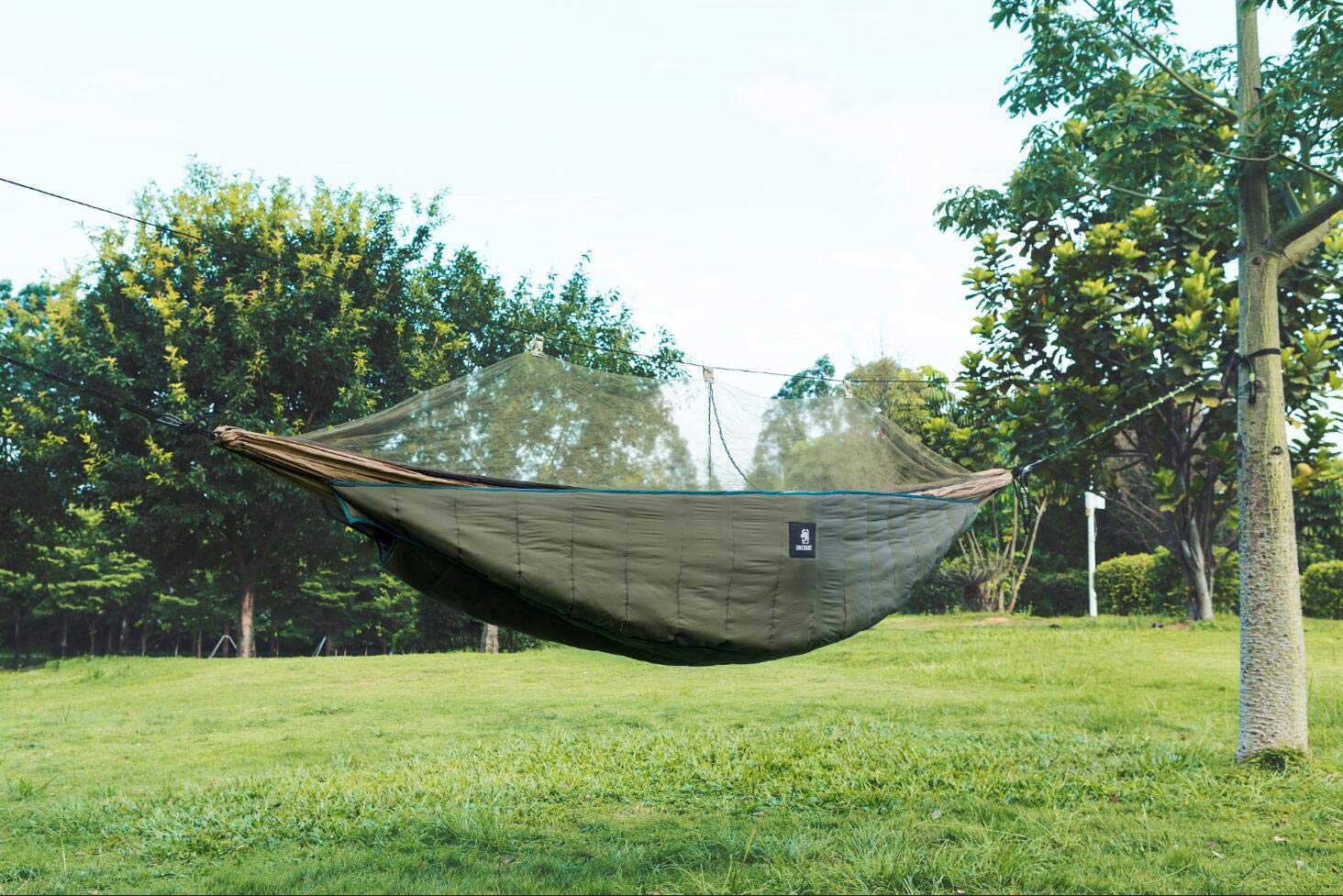 OneTigris SHIELD CRADLE Pro Double Hammock Underquilt for Winter Hammock Camping, Large Wide Under Blanket for Adults & Kids Camping, Hiking, Backpacking, Travel, Backyard, Beach, Indoor, Outdoor