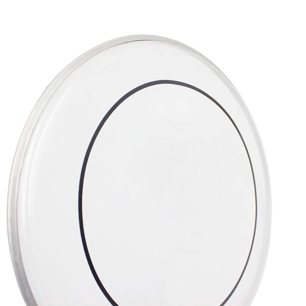 Professional 12" 13" 14" 16" 22" PET Drum Heads Drum Skin w/Dot Set Clear