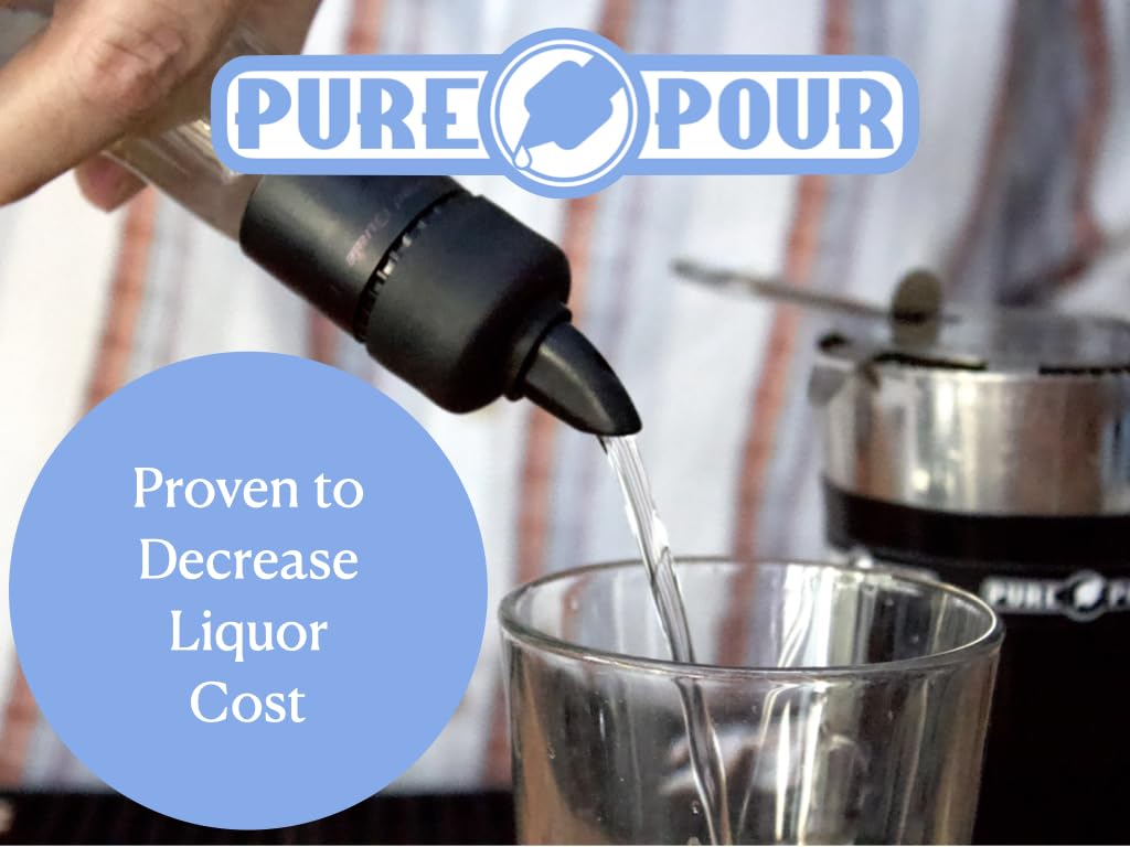 Universal Liquor Pourers with Rubber Dust Caps for Alcohol Bottles, Olive Oil, Syrup, Balsamic Vinegar and More (10 Pack of Pour Spouts)