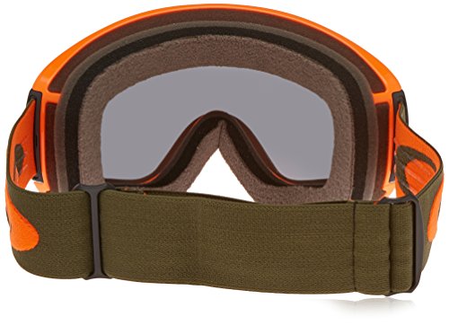 Oakley OO7047-31 Canopy Eyewear, Herb Orange, Dark Grey Lens