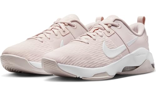 Nike Women's Low-Top Sneakers, Barely Pink, White, diffused Taupe, 8