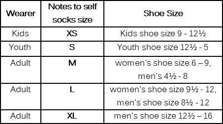 notes to self Socks - Daily Affirmations, Inspirational Socks for Women & Men - M